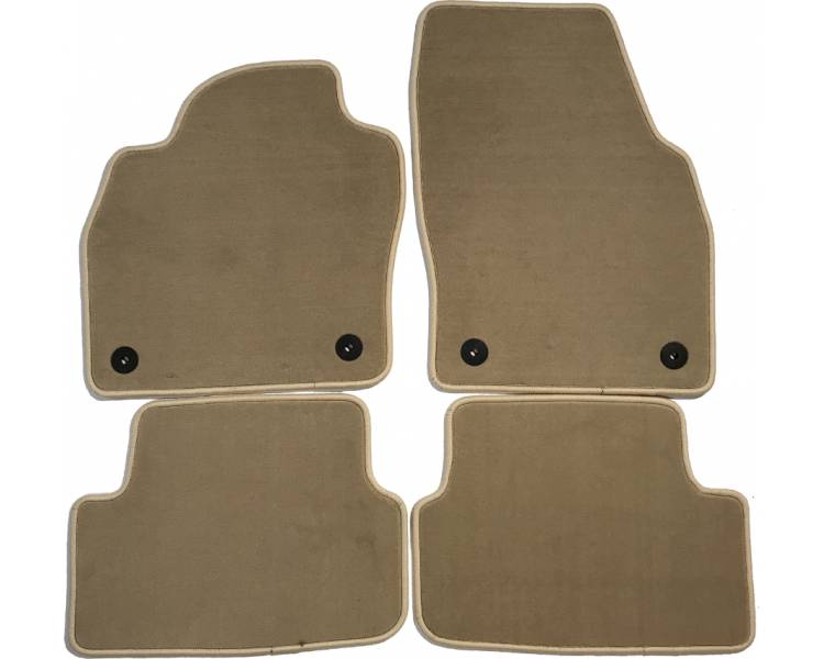 Car carpet for Toyota Supra Turbo MA 70 coupé du 05/1982-09/1993